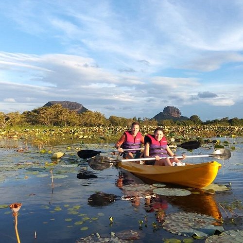 SIGIRIYA LAKE KAYAKING | Water Garden Sigiriya